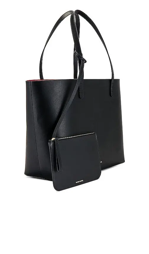 Mansur Gavriel Icon Large Tote - Black & Flamma | Editorialist